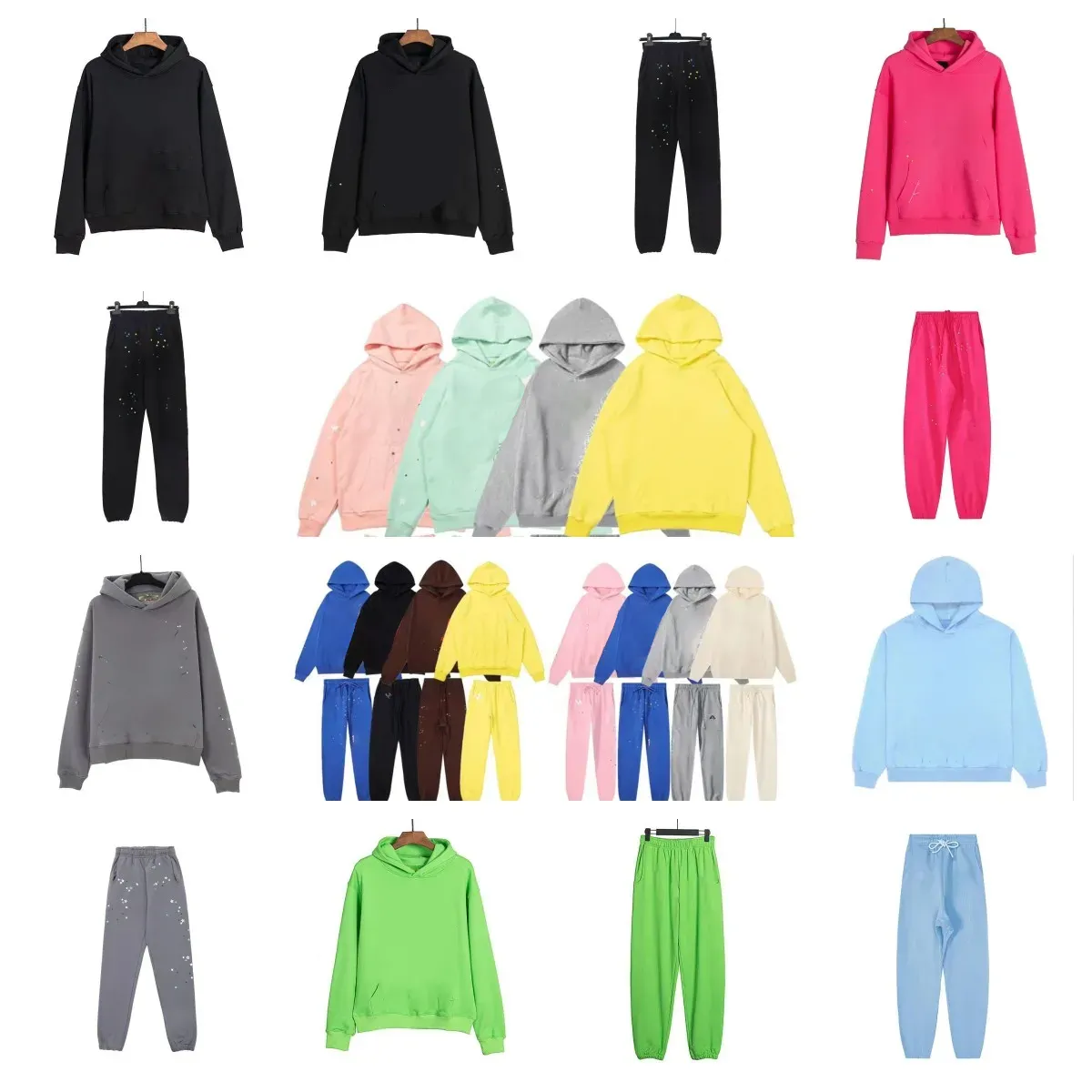 Spider Hoodie Set, Designer Pullover Hoodie and Sweatpants, Streetwear ...