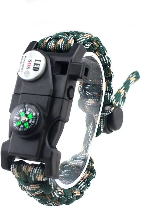 DHgate.com:20-in-1 Survival Bracelet Kit - Adjustable Paracord ...