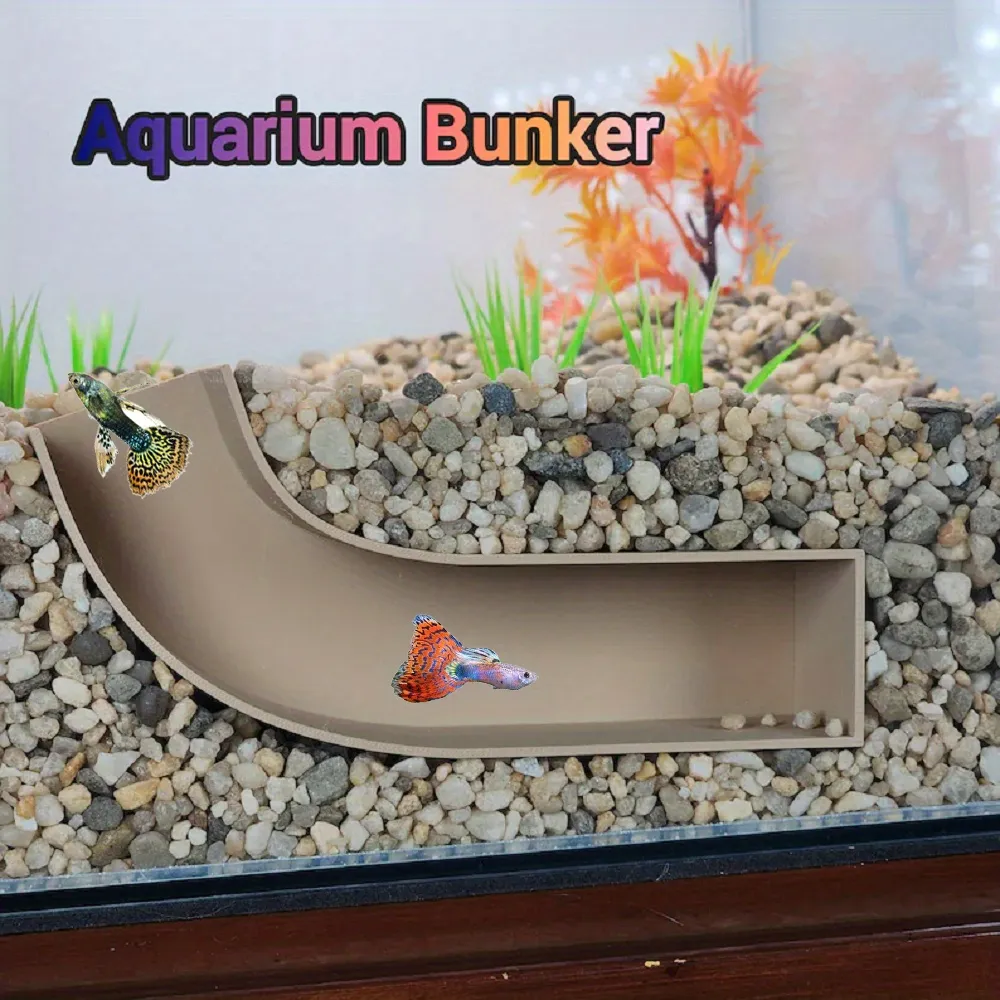 Aquarium Cave Fish Tank Stand Argos Underground Bunker For Bottom ...