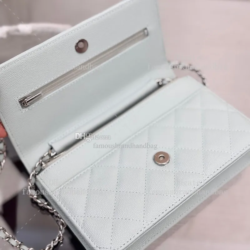 Real Leather Wallet On Chain Bag Elegant Crossbody... From ...