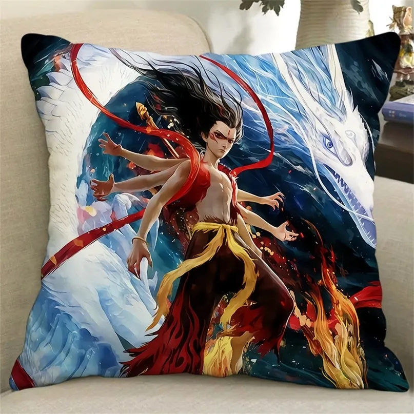 2025 Cute Nezha Pillow Nezha 2 The Magic Child In The... From Kua10, $9 ...