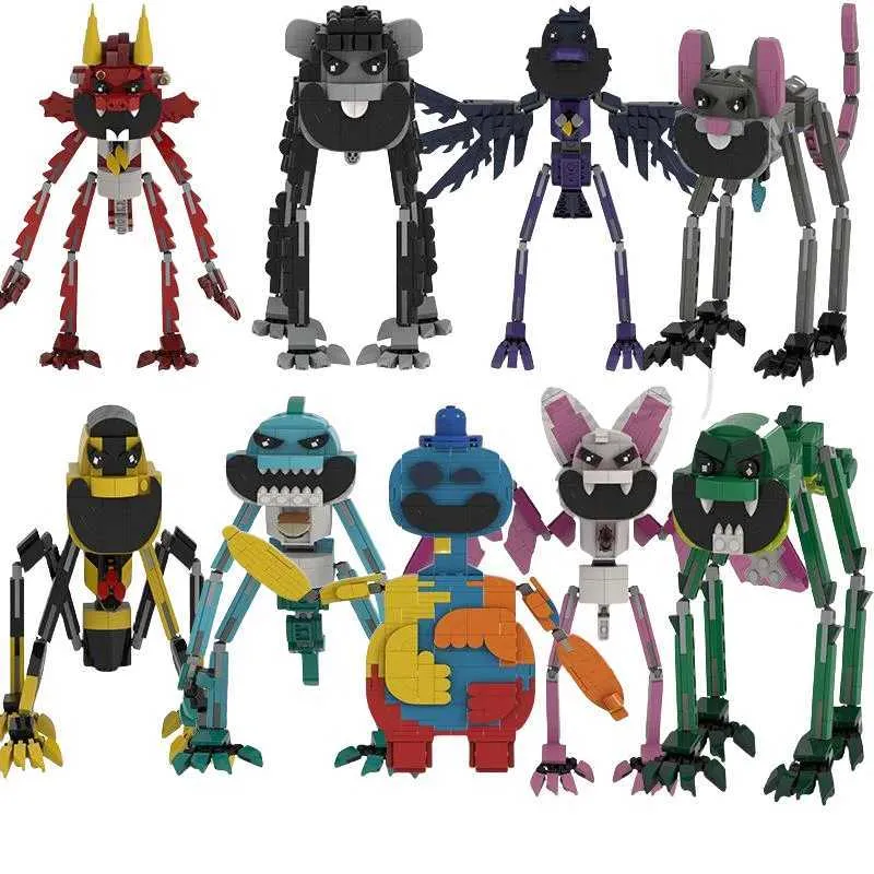 Hot Smiling Critters Movie Maniacs Figures Building Blocks Set Horror ...