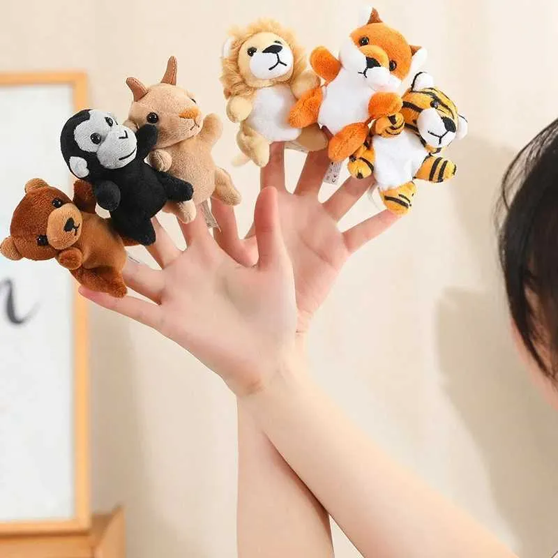 W250306 Handmade Plush Animal Finger Puppets ... From Innovation ...