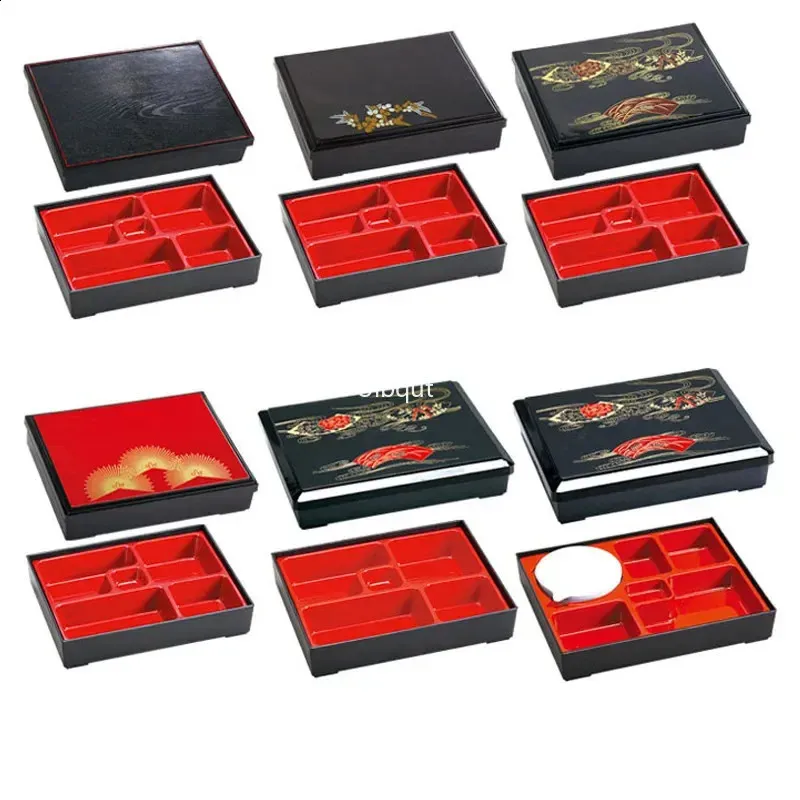 Stainless Bento Box Style Lunch Container With Compartments Portable ...