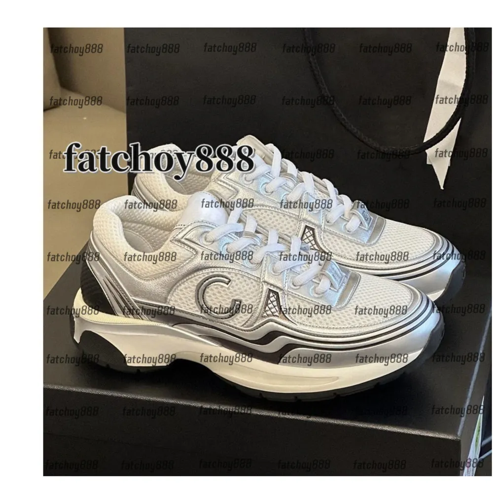 Wholesale Metallic Leather Expensive Sneakers For Women Designer Sport ...