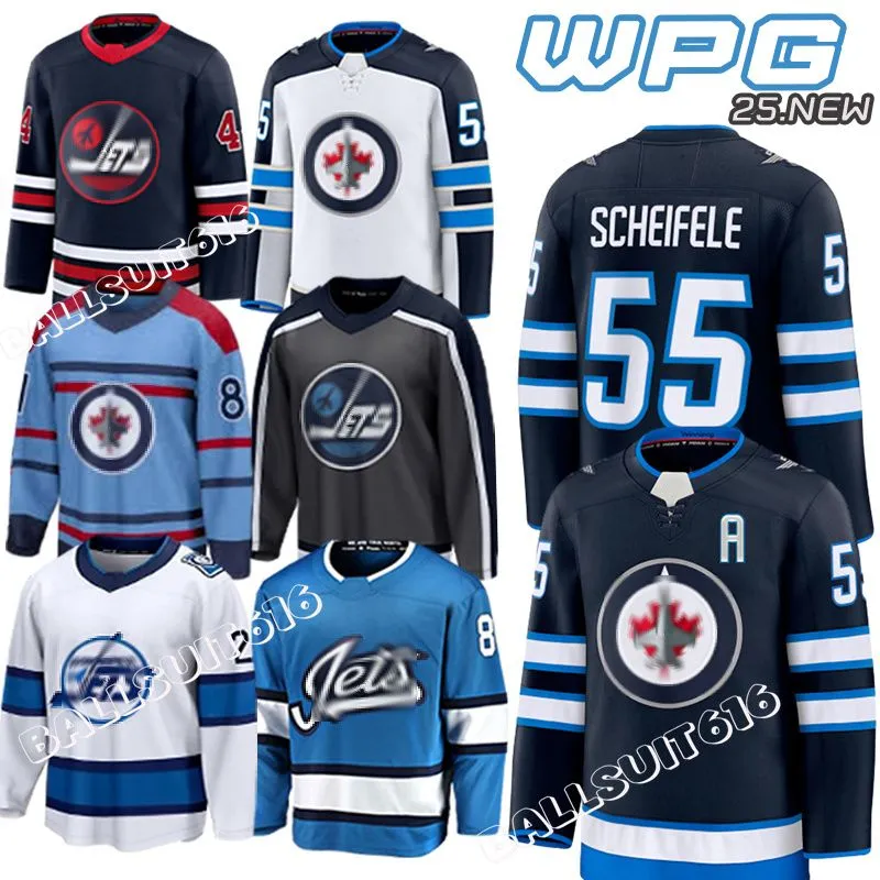 #55 Mark Scheifele Jersey #81 Kyle Connoor Jersey Josh Morrissey Neal ...