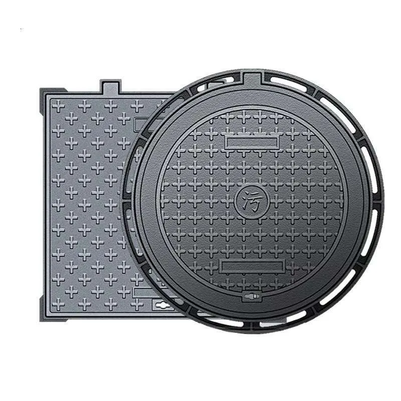 Cast Iron Paving Inspection Cover Round Shape For C250, En124, D400 ...
