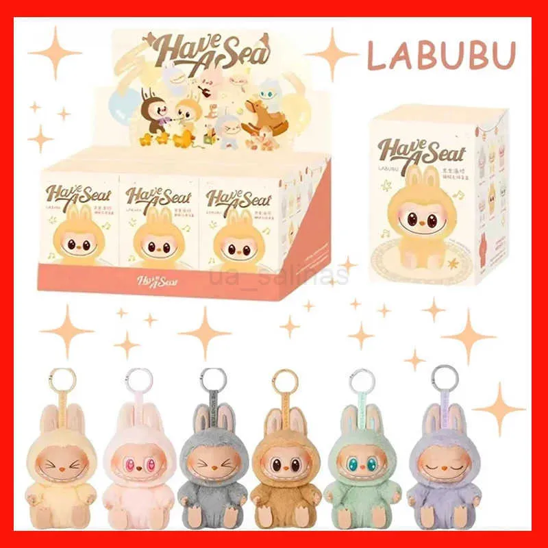 Labubu Miniso Sitting Par Series Second Generation Doll Be Blind Box ...