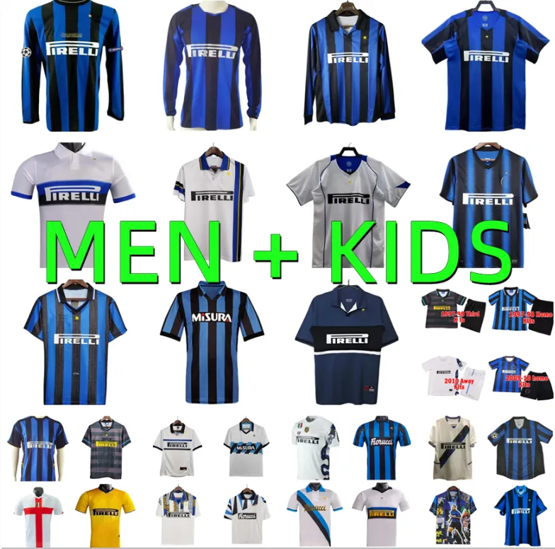 Inter Milan Retro Soccer Jerseys: Ibrahimovic, Figo, Adriano, Stankovic ...