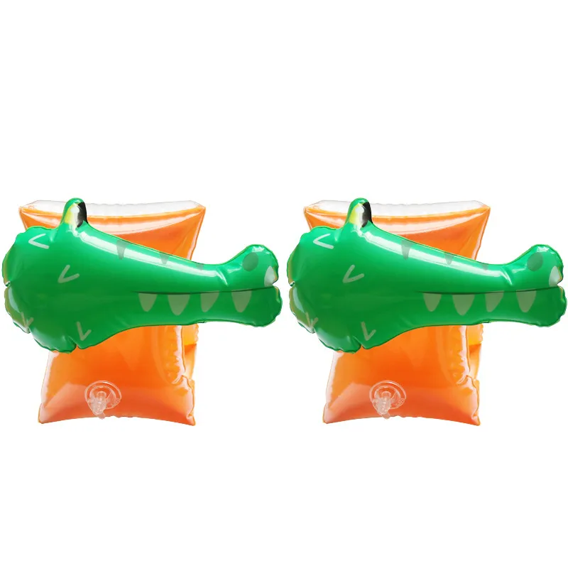 Kids Swimming Float Rings Cartoon Animal Arm Floaties For Water Fun ...