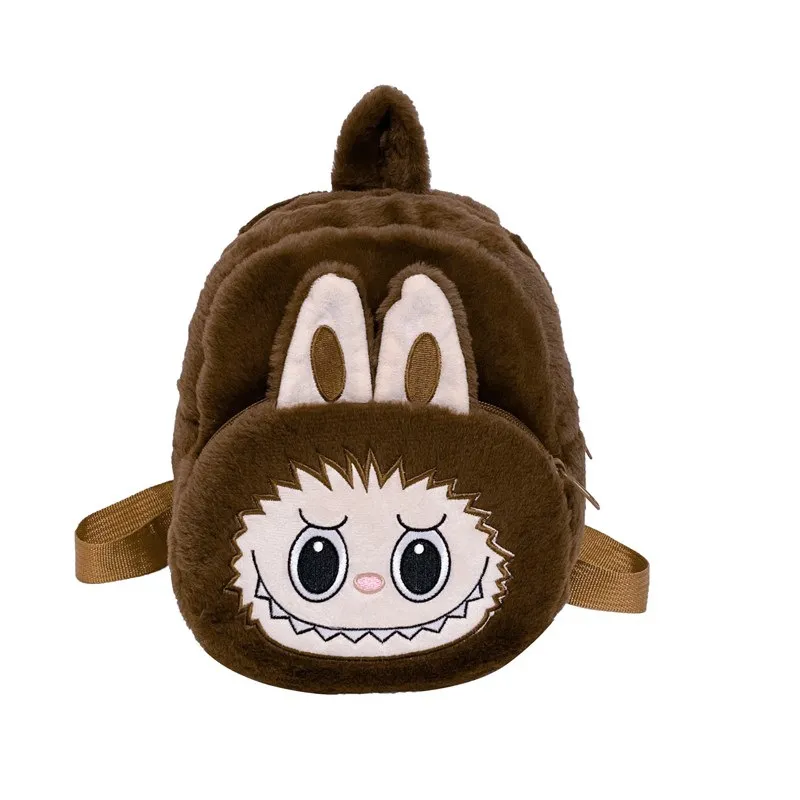 Labubu Cartoon Pop Mart Plush Mokobara Backpack Kids Crossbody Bag With ...