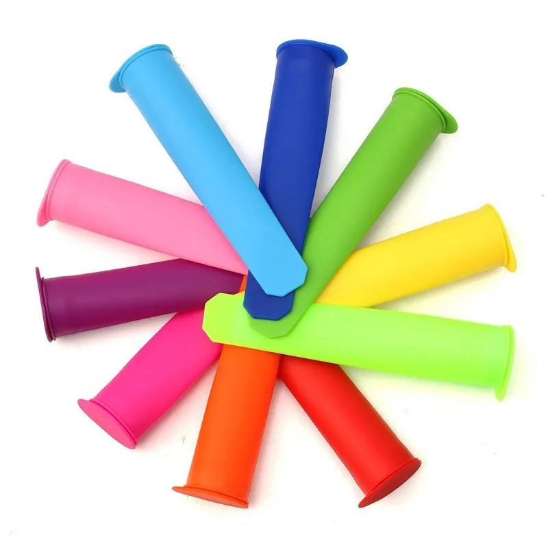 15cm Silicone Push Up Frozen Popsicle Sticks For Ice Cream, Pop Yogurt ...