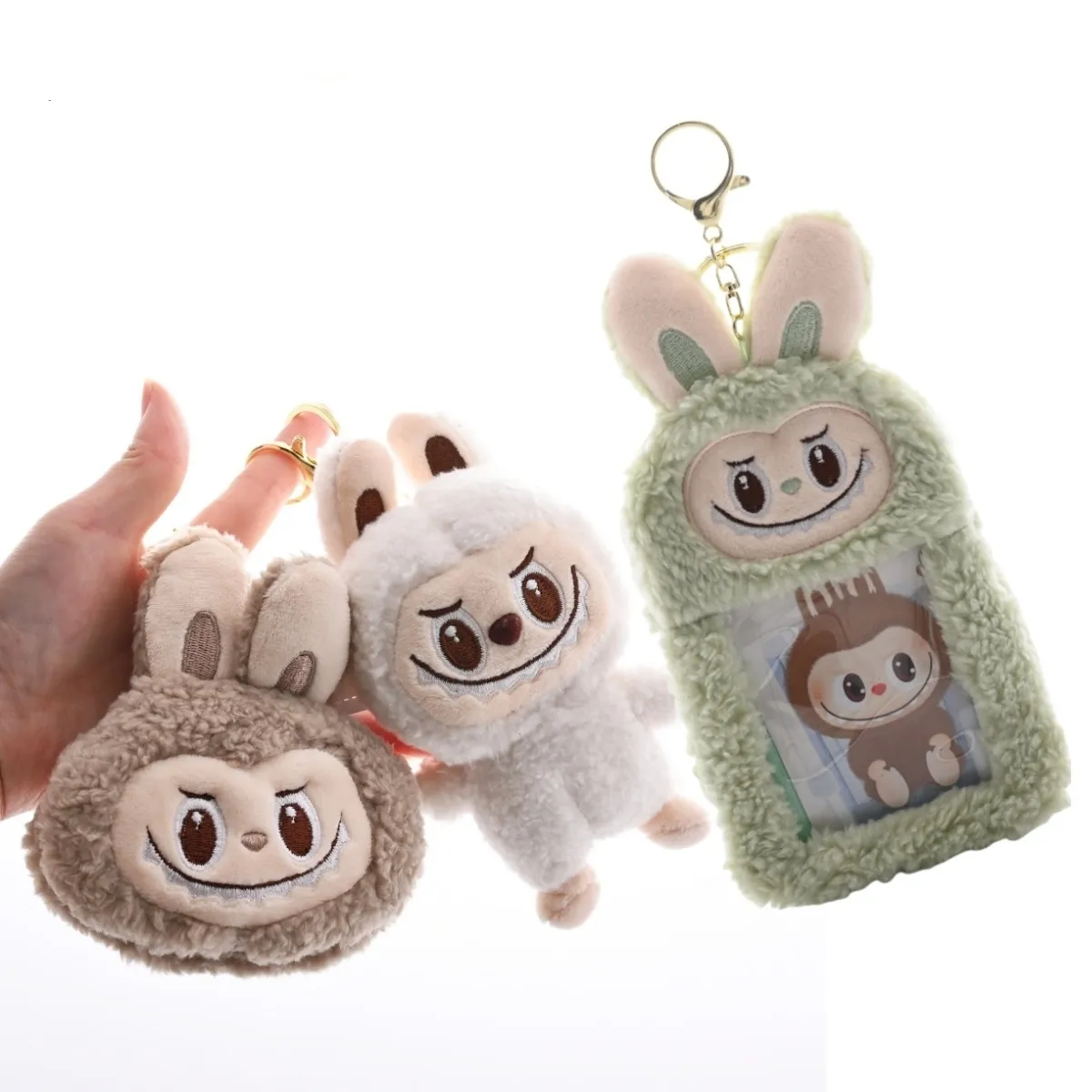 Labubu Plush Plush Coin Purse Hot POP MART Plouch Bag For Kids And ...