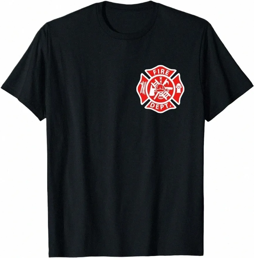 Wholesale Custom Firefighter Logo Hell Fire Club Shirt With Fireman ...