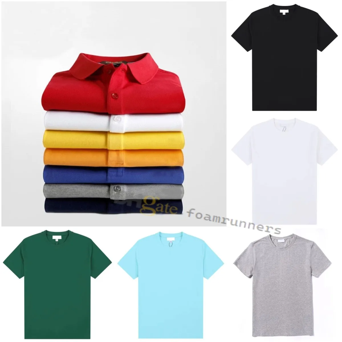 Brand Polo Shirts Men Luxury Embroidered Designer Cotton T Shirts High ...