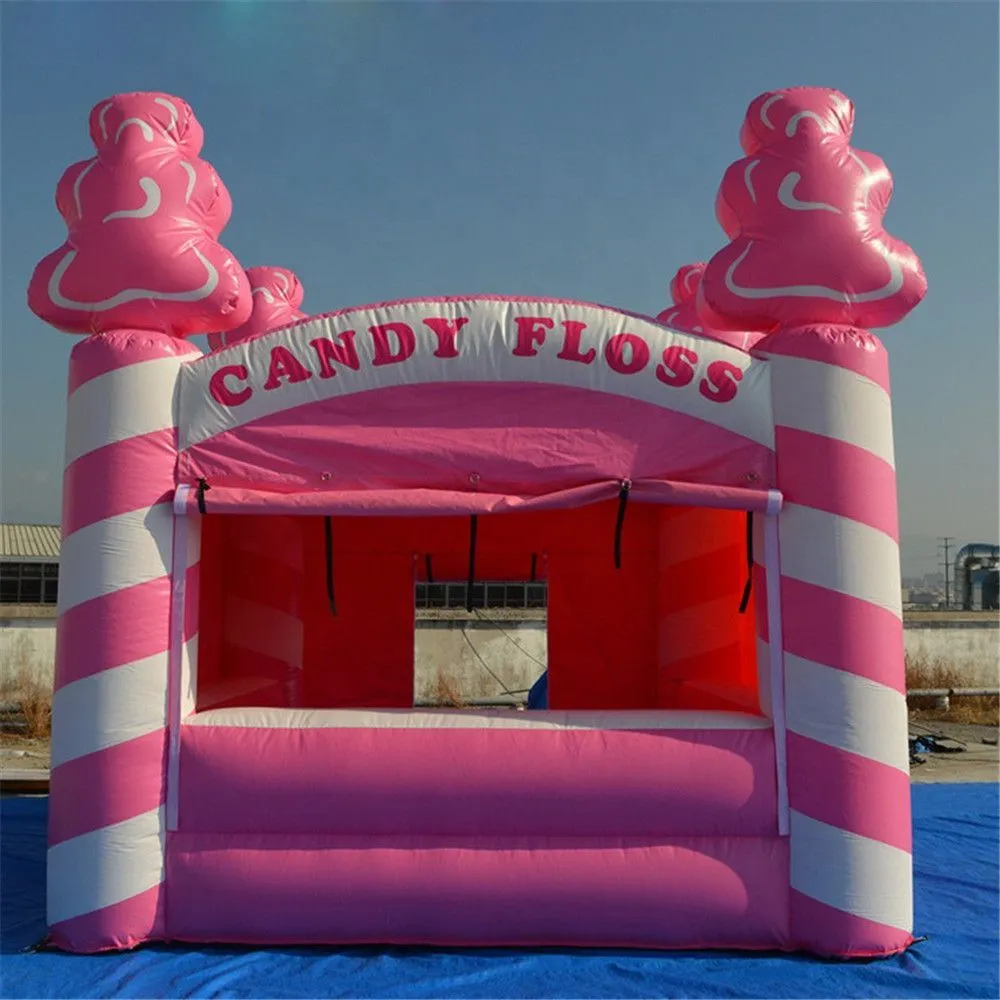 Wholesale Custom Inflatable Candy Floss Popcorn Concession Stand Tent ...