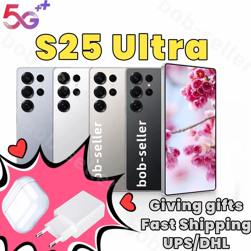 6.9 Inch S25 Ulta Cell Phone 512GB 1TB Full Touch Sceen 5G Smatphone ...