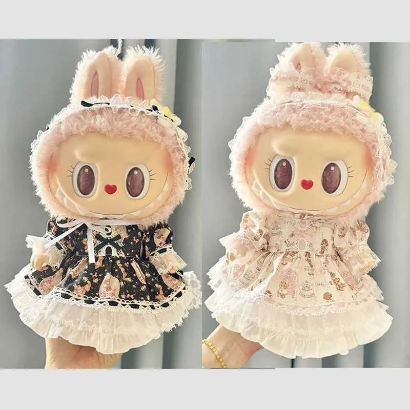 Cute 38cm Labubu Idol Plush Doll Clothing Set With Chicken Sweetheart ...
