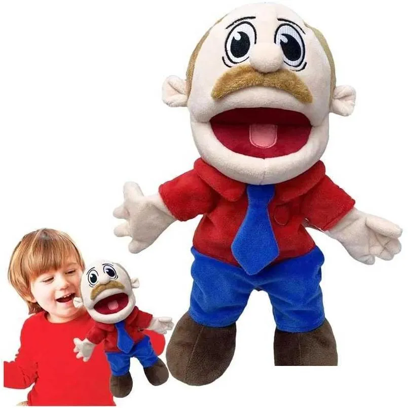 Jeffy Clown Ventriloquist Doll Handcrafted Muppet For Kids Featuring ...
