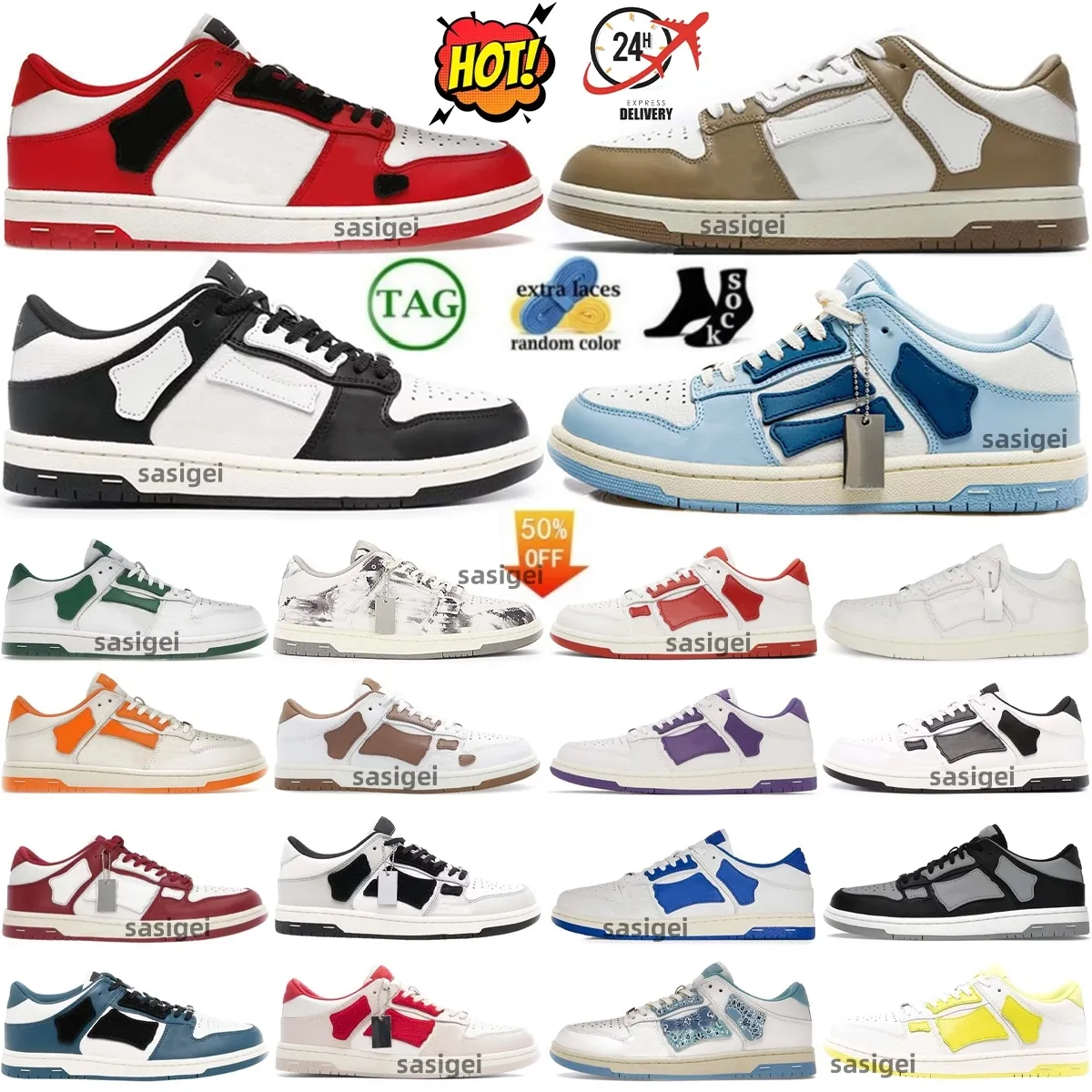 Bone Runner Sneakers: Low Top Skeleton Shoe Trainers for Men and Women ...