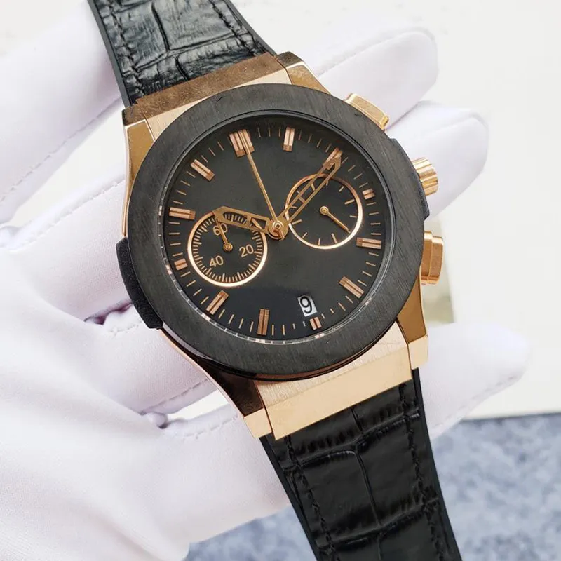 High Quality Mens Watch Quartz Movement 42MM Sapphire Crystal Luxury ...