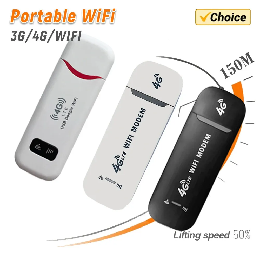 150Mbps 4G LTE Mobile Wifi Modem With SIM Card Slot For Laptops, UMPC ...