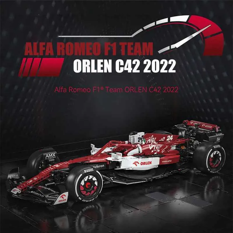 Formula 1 Orlen C42 2024 Yarış Araba Modeli Yapı Taşları Çocuklar Için ...
