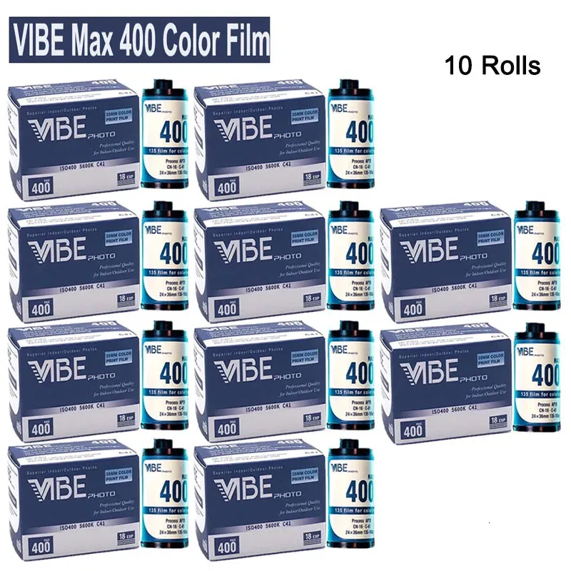 VIBE Max Film - 110 Roll, 18 Exposures, 35mm ISO 135 - Perfect for H35 ...