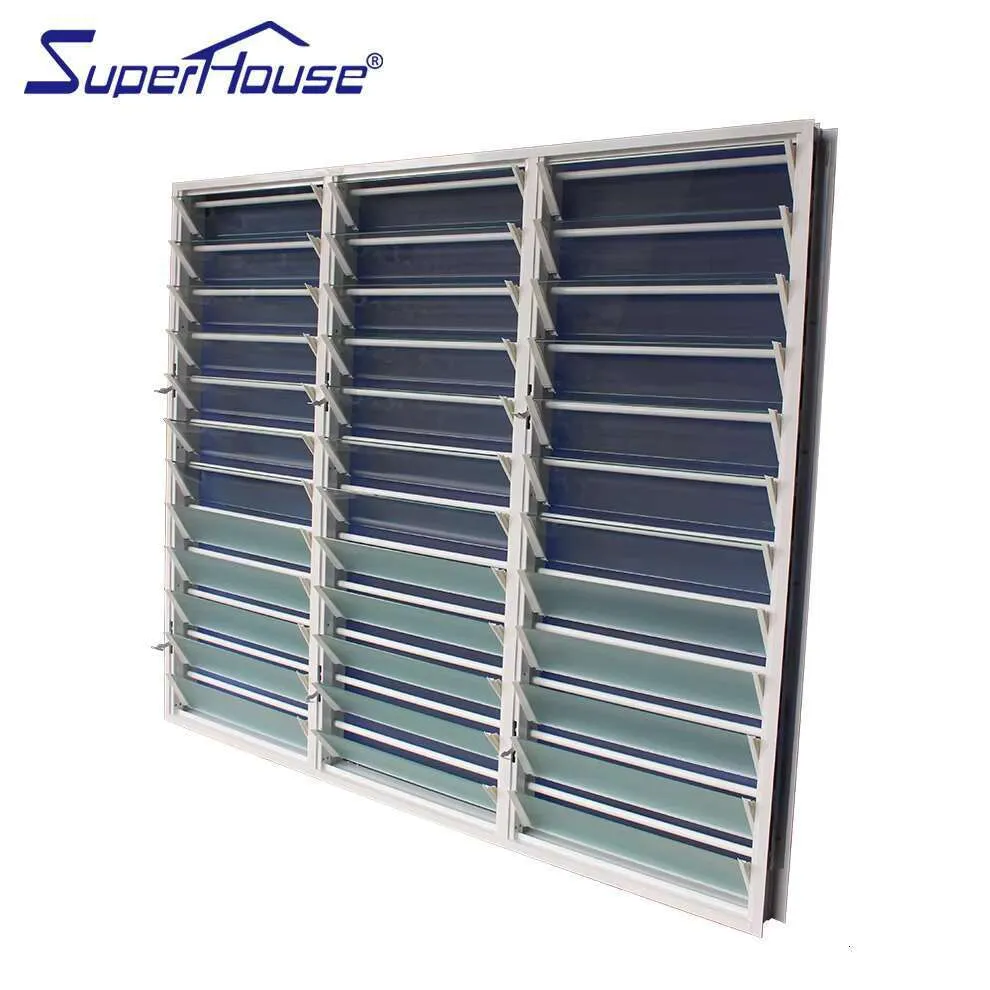 Custom Aluminum Frame Jalousie Windows: Adjustable... From Chiyijiaju ...