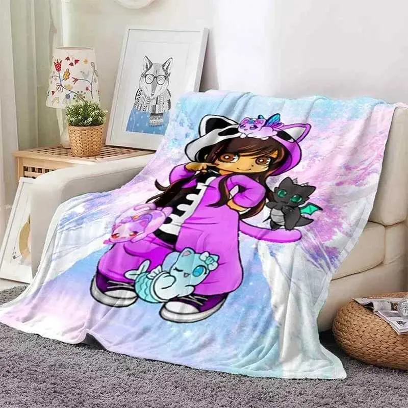 APHMAU Sofa Blanket Soft Throw Blanket For Living Room, Bedroom, Office ...