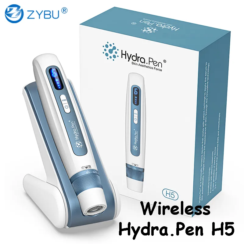 Dermapen 4 Pole EMS Microcurrent Hydra Pen Automated Serum Applicator ...