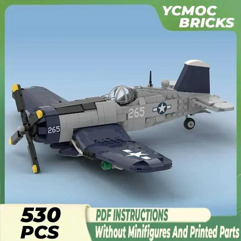 WWII Fighter Building Duplo Bricks Argos Military Aircraft Model With Bber Technology DIY ...