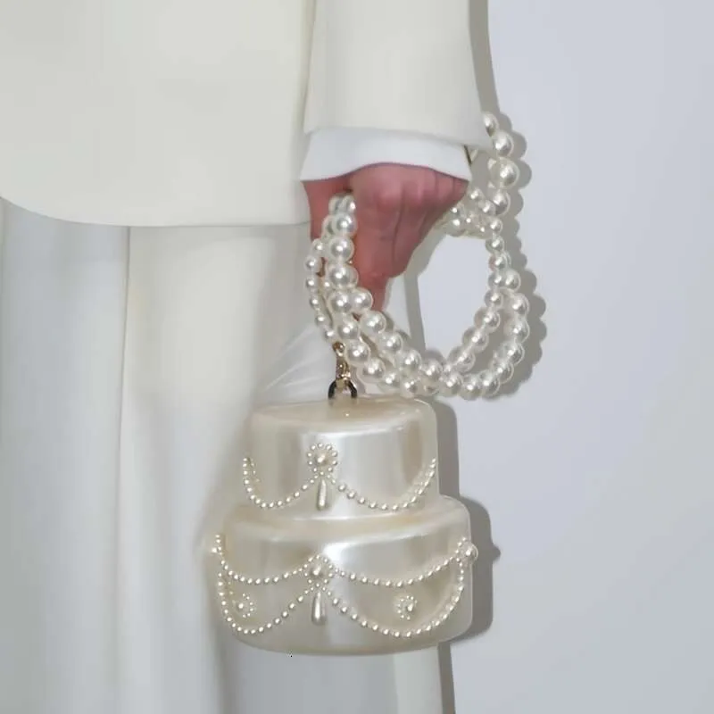 Cake Clutch Bag with Magnetic Hasp Closure, Acrylic, Extra Large ...