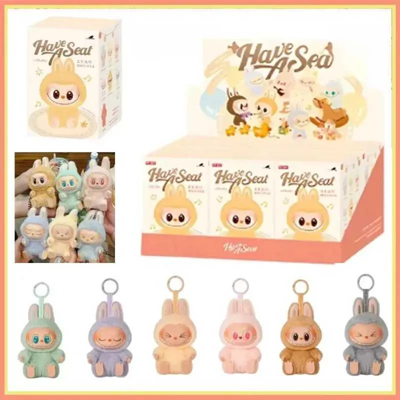 Miniso Labubu Sitting Par Series Second Generation Doll Be Blind Box ...