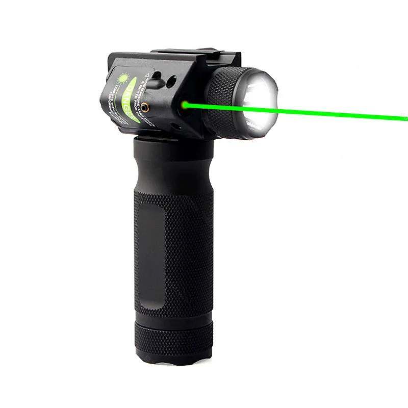 Tactical Aluminum LED Hunting White Laser Flashlight With Quick ...