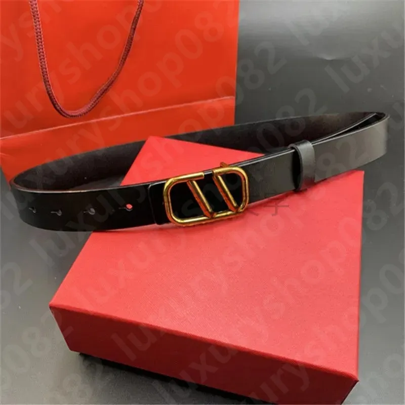 Leather Designer Belt Blet Mens Womens Solid Color Simple Casual ...