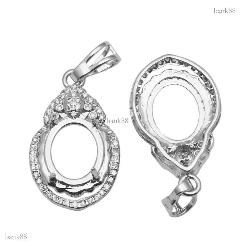 Beadsnice Sterling Silver Casting Setting For Faceted 9x11mm Oval Cut ...
