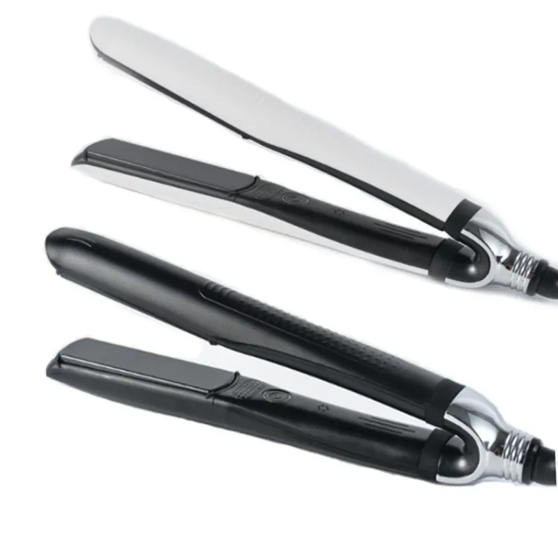 Professional Hair Straightener with Dual-Use Roll & Clip - Non-Damaging ...
