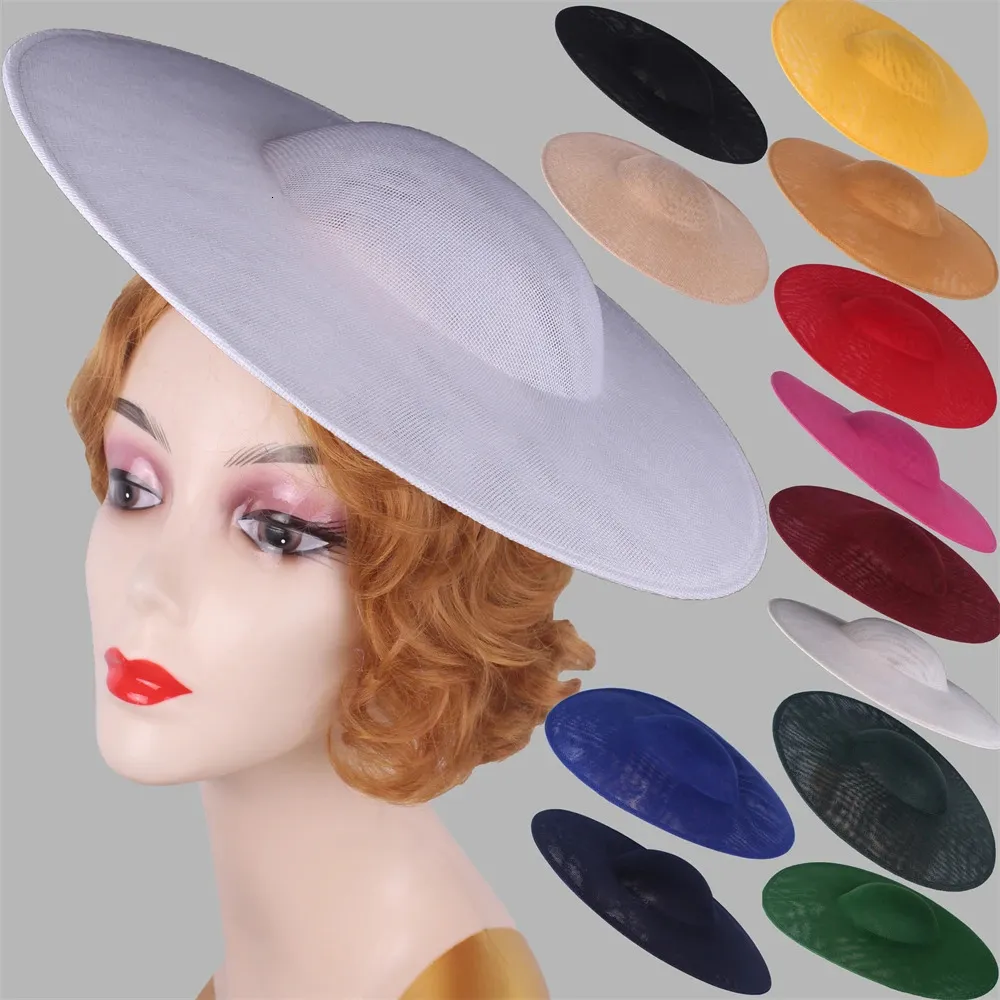 Big Derby Hats: 40cm Millinery Base For DIY Wedding Fascinator, Women's ...