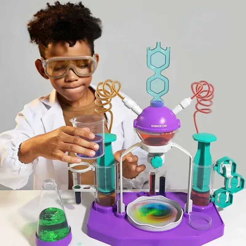 Science Experiment Kit For Children Montessori Chemistry Laboratory ...