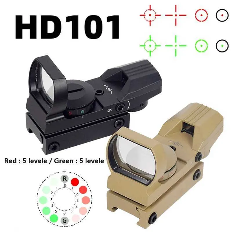 Optical Red Dot Sight Outdoor Shooting Reflective Piston Rifle Sight ...
