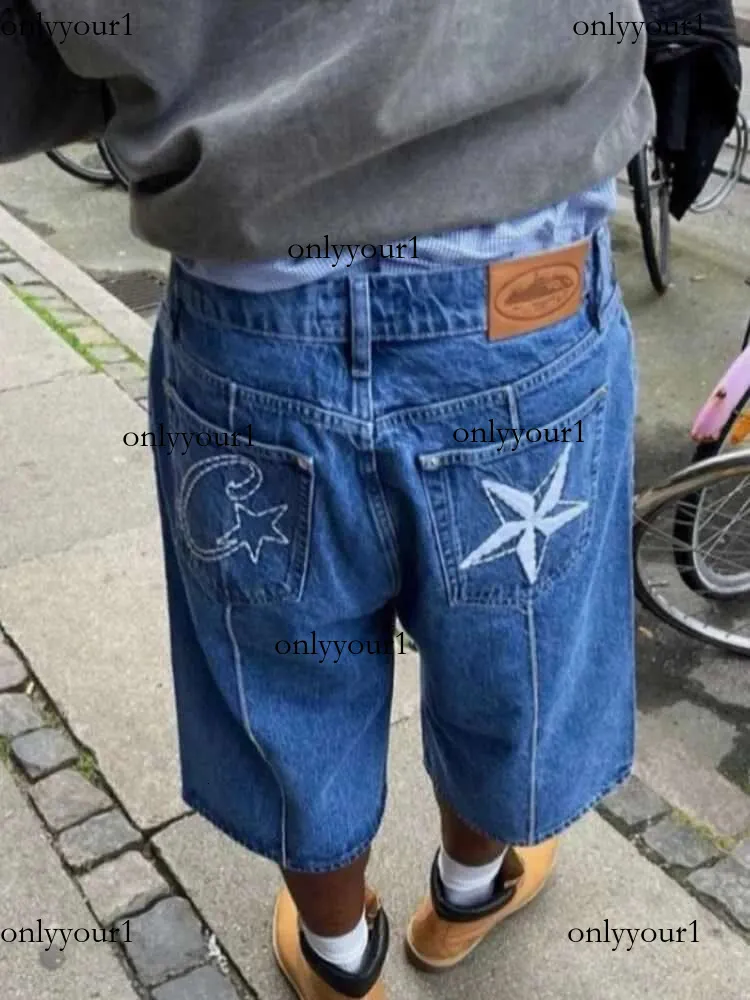 DEEPTOWN Y2K Hip Hop Denim Corteizer Baggy Jean Shorts 25Ss Aaaa Cortezshort Men's Streetwear ...
