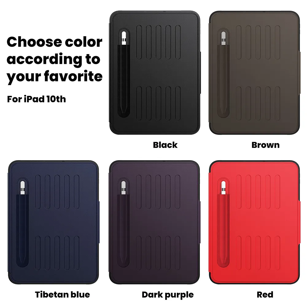 Magnet Smart Case for Apple iPad 10th Generation 10.9 inch PU Leather ...