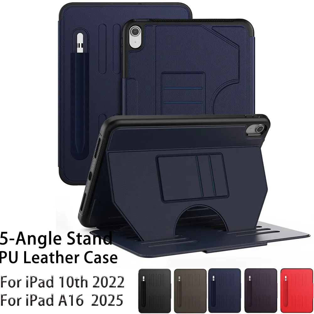 Magnet Smart Case for Apple iPad 10th Generation 10.9 inch PU Leather ...