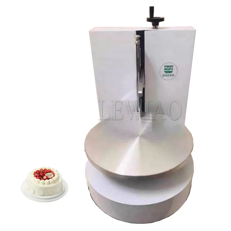 4 12 Inch Automatic Birthday Cake Cream Coating Pastry Filling Machine ...