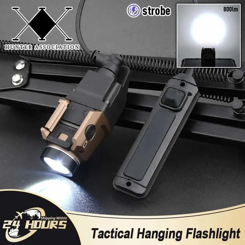 WADSN TL R Tactical Metal Hanging Mag Lite Flashlight With 800 Lumens ...