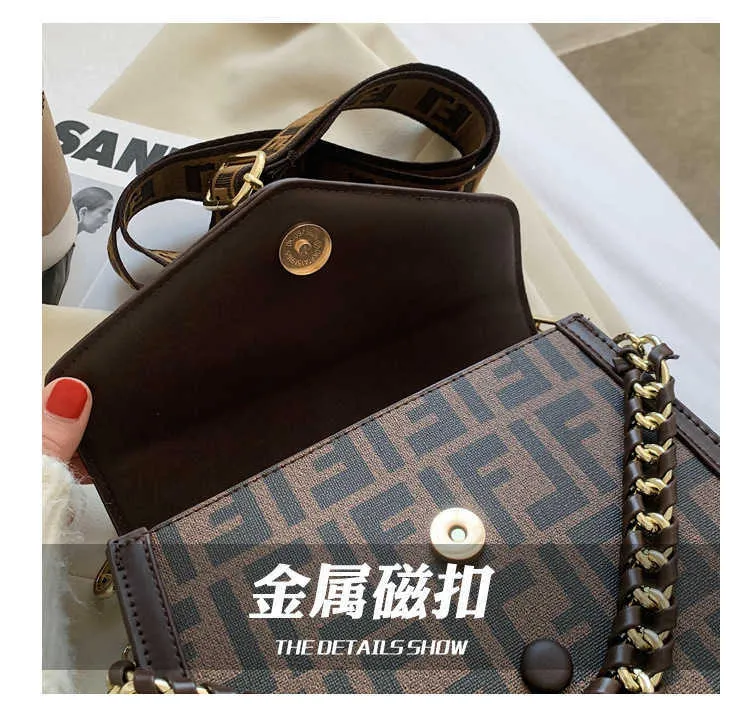 Korean style small square polyester PU crossbody bag with zipper and ...