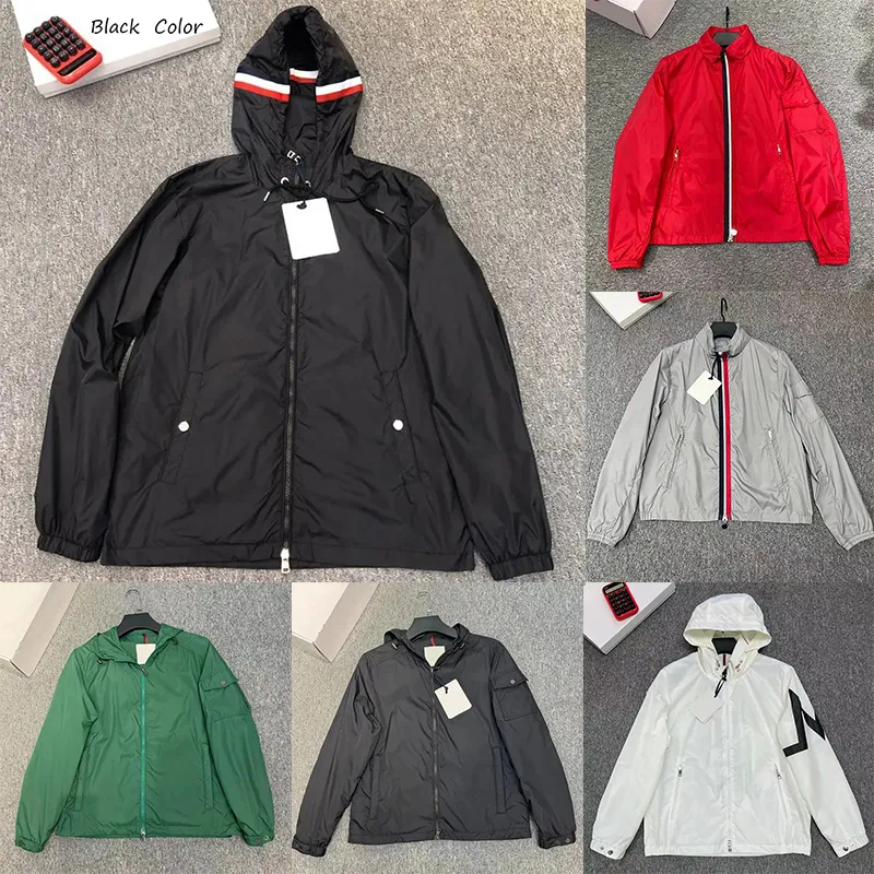 Designer Mens Hooded Jackets NFC Bomber Windshield Jacket Embroidered ...