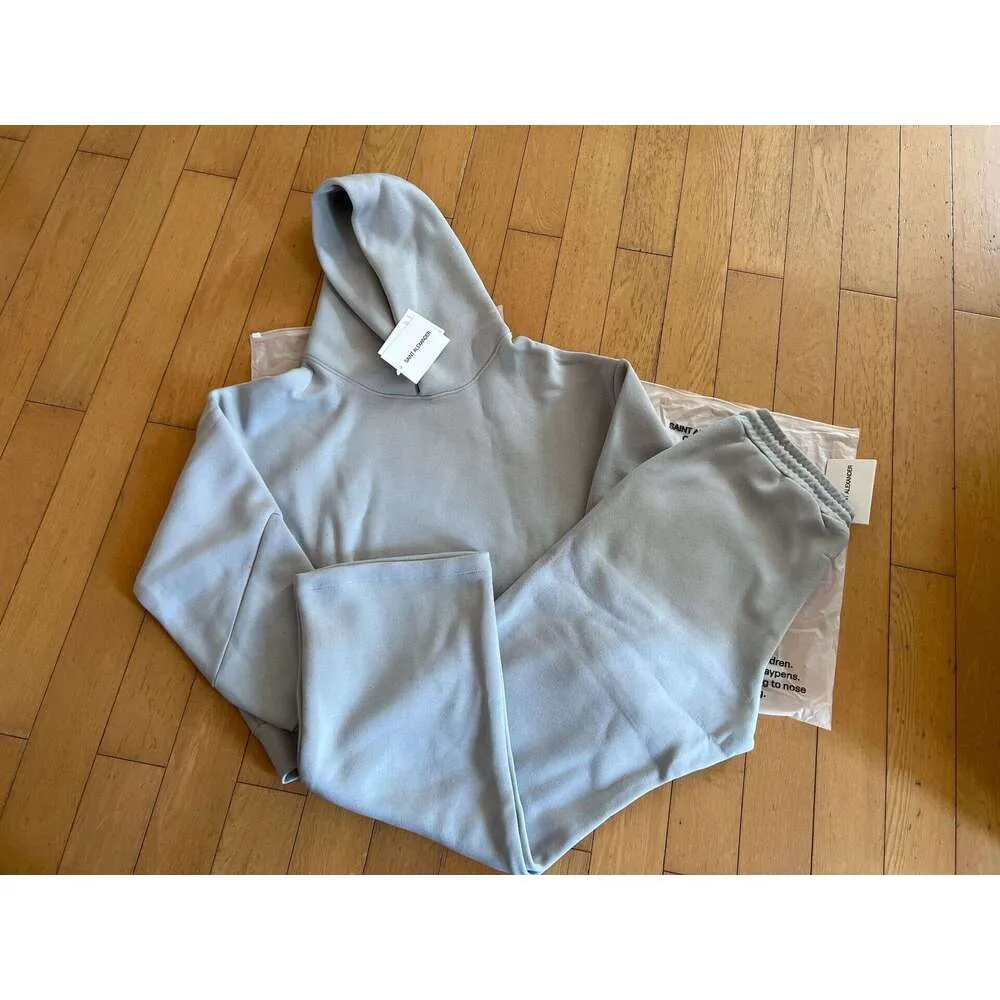 Saint Alexander Tracksuit Air Layer Fluffy Hooded... From 111,26 € | DHgate