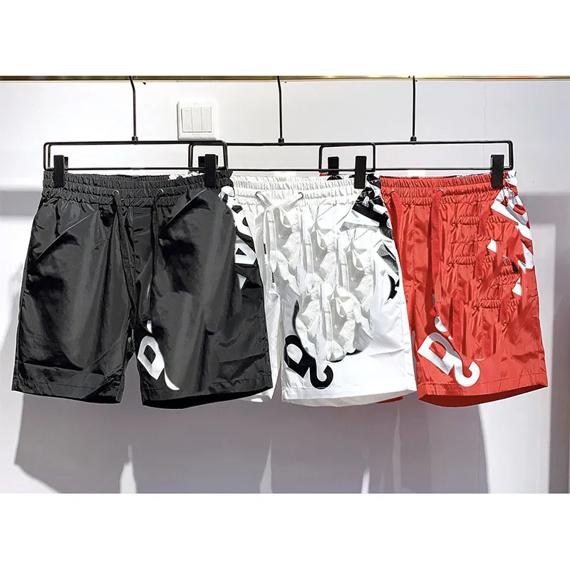 Men's T Shirts Designer Shorts Men's Casual Swimming Shorts 2 In 1 ...